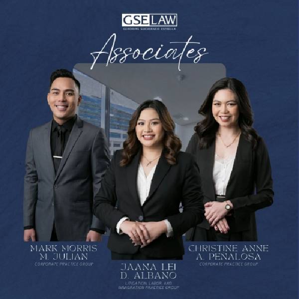01 JANUARY 2025 - Promotion from Junior Associate to Associate - Law Firm Philippines | Legal ...