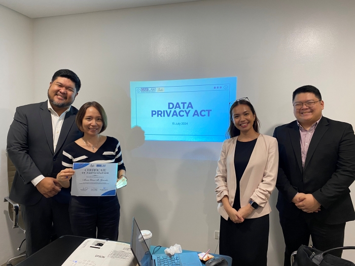 15 July 2024 - Data Privacy Seminar with Belo Medical Group (BMG) - Law Firm Philippines | Legal ...